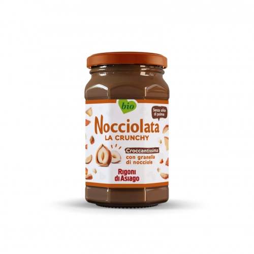 Nocciolata La Crunchy è l'ultima arrivata, con croccante granella